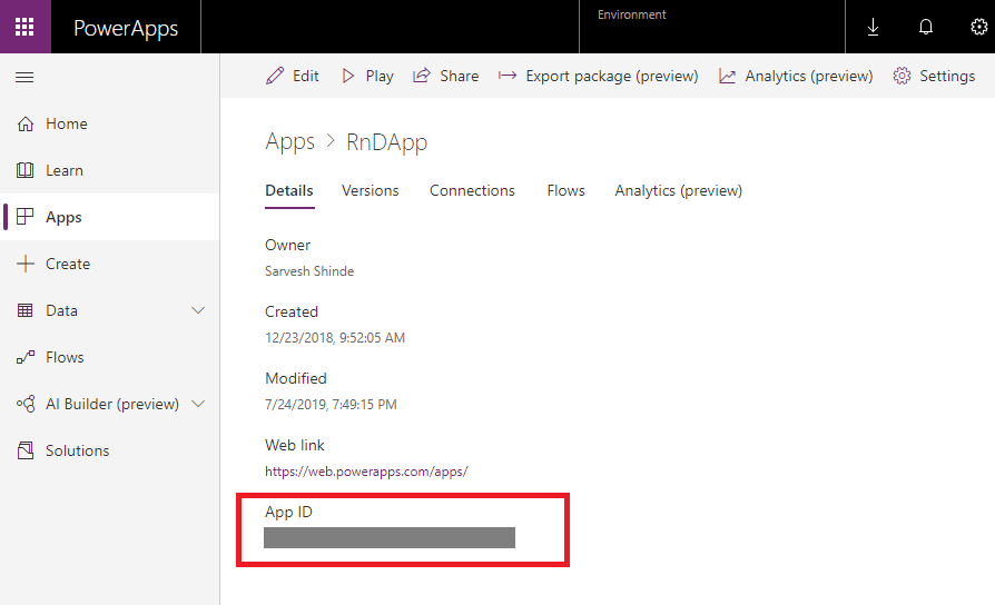 PowerApps App On SharePoint Modern Page With Query String Param